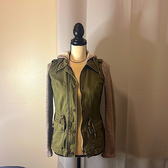 American Rag | Jackets & Coats | American Rag Utility Army Green And ...